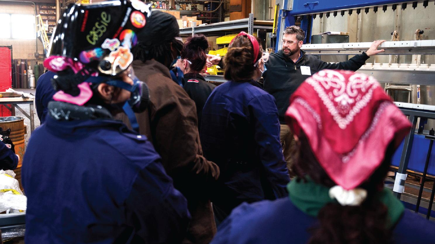 RHS Backs Women in Welding | Ralph H. Simpson Co